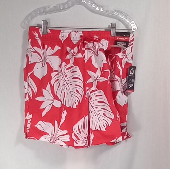 Speedo | Swim | Speedo Orange Hawaii Print Redondo Edge Volley 7 ...